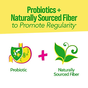 Culturelle Kids Probiotic + Fiber Packets (Ages 1+) - 24 Count - Digestive Health & Immune Support - Helps Restore Regularity (Packaging may vary)