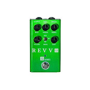 Revv G2 Preamp/Overdrive/Distortion Pedal Green