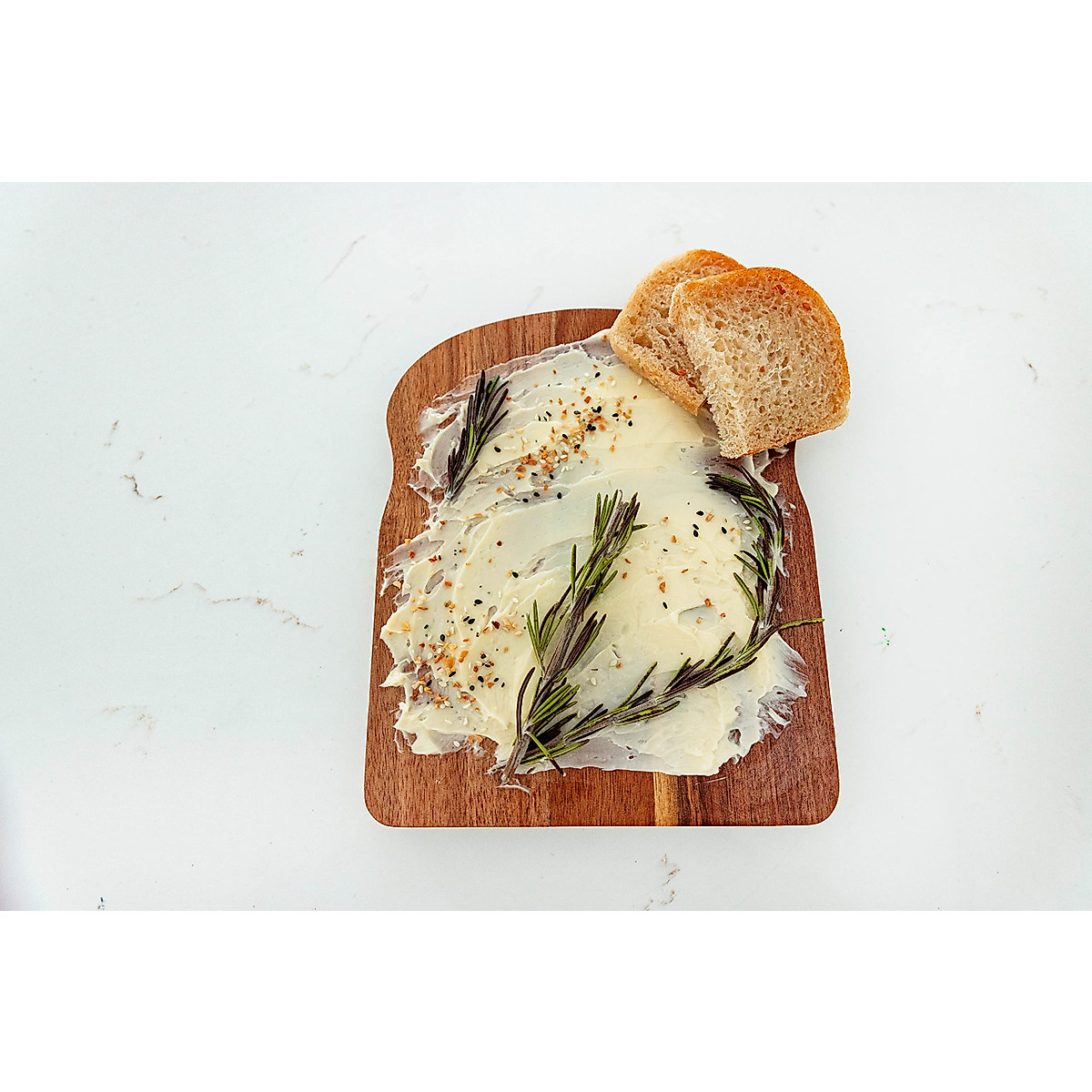 Butter Board, Beautiful Butter Dish, Double Sided, Jam Board, Candy Board, Breakfast Tray with Egg Holder. Family Friendly with New Easy-to-Clean Design.