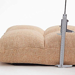 GYDJBD Single Lazy Sofa, Foldable Washable Bed Sofa Bedroom Bedroom Leisure Tatami Mat