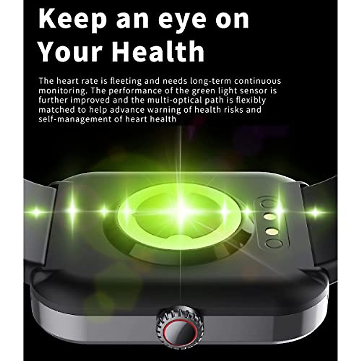 F57L Bluetooth Fashion 𝙎𝙡𝙚𝙚𝙥 𝙢𝙤𝙣𝙞𝙩𝙤𝙧𝙞𝙣𝙜 Smartwatches Temperature Sports Waterproof Men Women Smart Watch Fitness Tracker Black Silicone Couple Watches Compatible with Android iOS