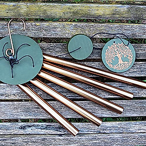 Sympathy Wind Chimes Outdoor Double-Sided Engraved,36 Inch Memorial Wind Chimes for Loss of Loved One,Memory Wind Chime for Mother Father Grandma Husband,Tree of Life Memori Gift