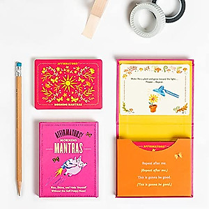 Affirmators! Mantras Morning - Day Affirmation Cards Deck, Daily Cards & Positive Affirmations (30 Cards Deck)