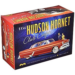 1954 Hudson Hornet Club Coupe 1:25 Scale Model Kit