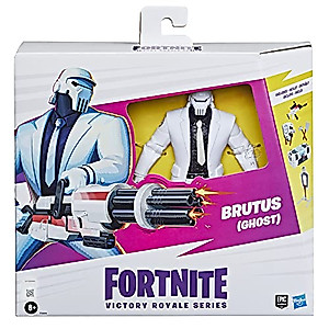 FORTNITE Victory Royale Series Brutus (Ghost) Deluxe Pack Collectible Action Figure with Accessories - Ages 8 and Up, 6-inch