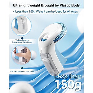 Airmall Omega S Embossing Label Maker, Embossed Label Maker Machine with 6 Tapes, 3D Vintage Handheld Embosser Label Printer, Blue Manual Portable Labeler for Home School Kitchen and DIY