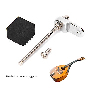 Pickguard Mounting Bracket Mandolin Mounting Bracket Mandolin Pickguard Mounting with Screw for Mandolin Jazz Guitar Performance Accessory