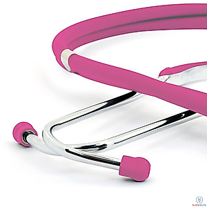 EMS XTRM Sprague Rappaport Stethoscope - High-Quality, Durable Stethoscope for Nurses and Healthcare Professionals, Available in Multiple Colors, Latex-Free (Pink)