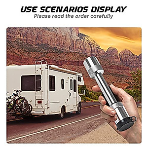 Trailer Hitch Lock, 5/8-Inch Pin Diameter, Fits 2-Inch Receiver, for Hitch Bike Rack Tray Ball Tow Rope for Trailer Truck Car Boat by KAIZONPOT