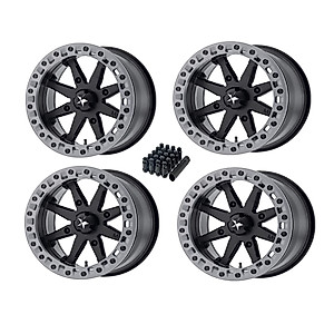 Full Set Of MSA M31 Lok2 Beadlock 156x7 4/137 +0MM Wheels