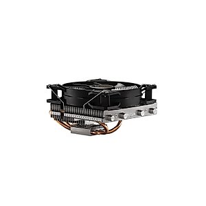 be quiet! Shadow Rock LP 130W TDP Low Profile CPU Cooler | Intel Compatible 1700 1200 1150 1151 1155 2011 Square ILM | AMD-AM4 | Silver | BK002