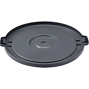 Trash Container Lid for 44 Gallon Can, 24-1/2" Dia,