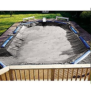 Swimline Sd3060Rc Super Deluxe 30 Feet X 60 Feet Rectangle Winter In Ground Swimming Pool Cover 15 Year Limited Warranty