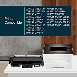 MLT-D116L 116L Black Toner Cartridge - (SU832A) Replacement for Samsung D116L MLT-D116L Toner Xpress M2825DW M2825WN M2835DW M2675FN M2676N M2676FH M2875FD M2875FW M2885FW Printer, 1 Pack