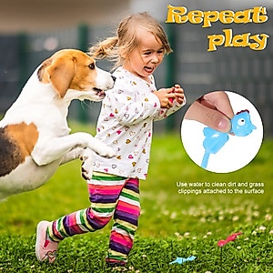 Sumind 16 Pack Finger Slingshot Chicken Rubber Chicken Flick Chicken Ornament Flying Chicken Fingers Stretchy Funny Christmas Birthday Party Activity Favor(Red, Blue, Green, Purple)