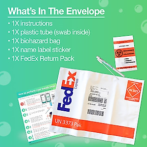empowerDX APOE Gene Test, Easy at Home Mouth Swab Test for Alzheimer’s Disease and Dementia Risk, Ages 18+