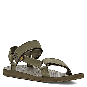 Teva Men's Original Universal Canvas Sandal, Dark Olive, 10