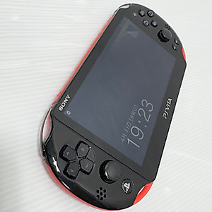 Black Sony Computer PlayStation Vita Value Pack Wi-Fi model Red / Black