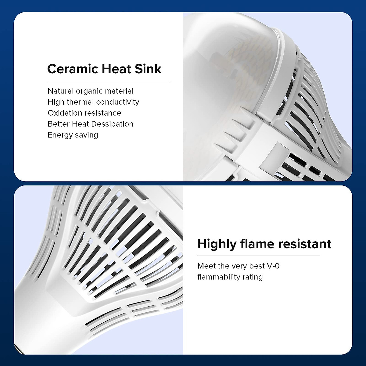 SANSI 150 Watt LED Bulbs 2500 Lumens, Super Bright Light Bulbs, 5000K Daylight LED Light Bulbs, Non-Dimmable, 25000-Hour Lifetime, Safe Bright White Light Bulbs, 18W Energy Saving for Home, 4 Pack