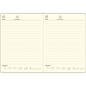 Page-A-Day Artisan Travel Journal (Diary, Vegan Leather Notebook)