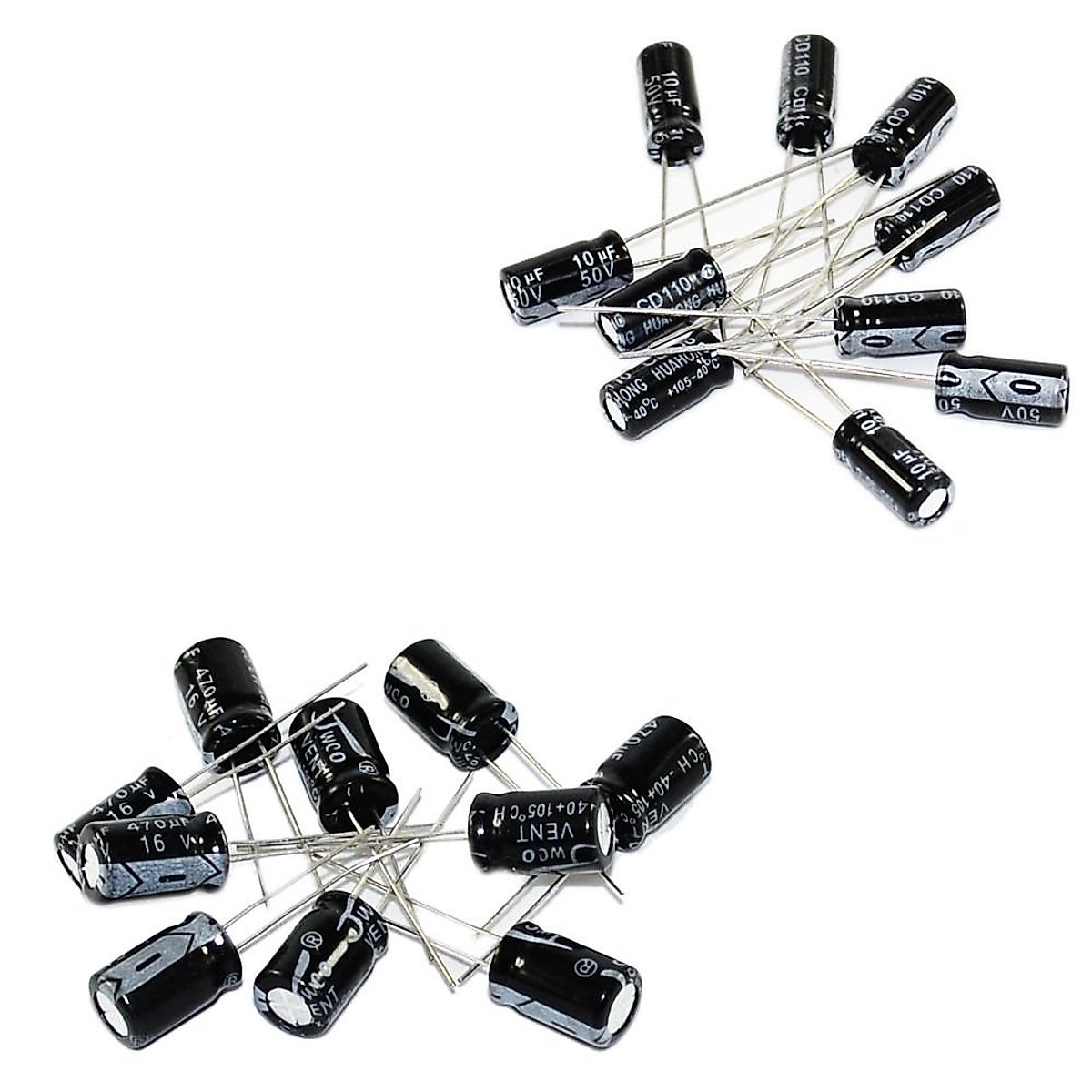 TOLAKO Electronic Starter Kit for Arduino Resistor Buzzer Breadboard LED Dupont Cable Resistor Capacitor