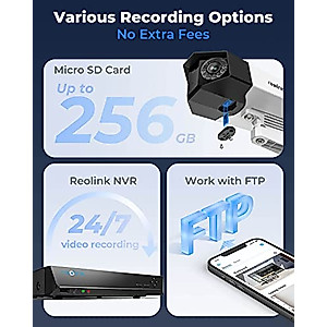 REOLINK PoE Security Camera Outdoor System, IP Camera with Dual-Lens 150° Filed of View, Smart Human/Vehicle Detection, 4MP/2K Color Night Vision, Two-Way Talk, Duo PoE