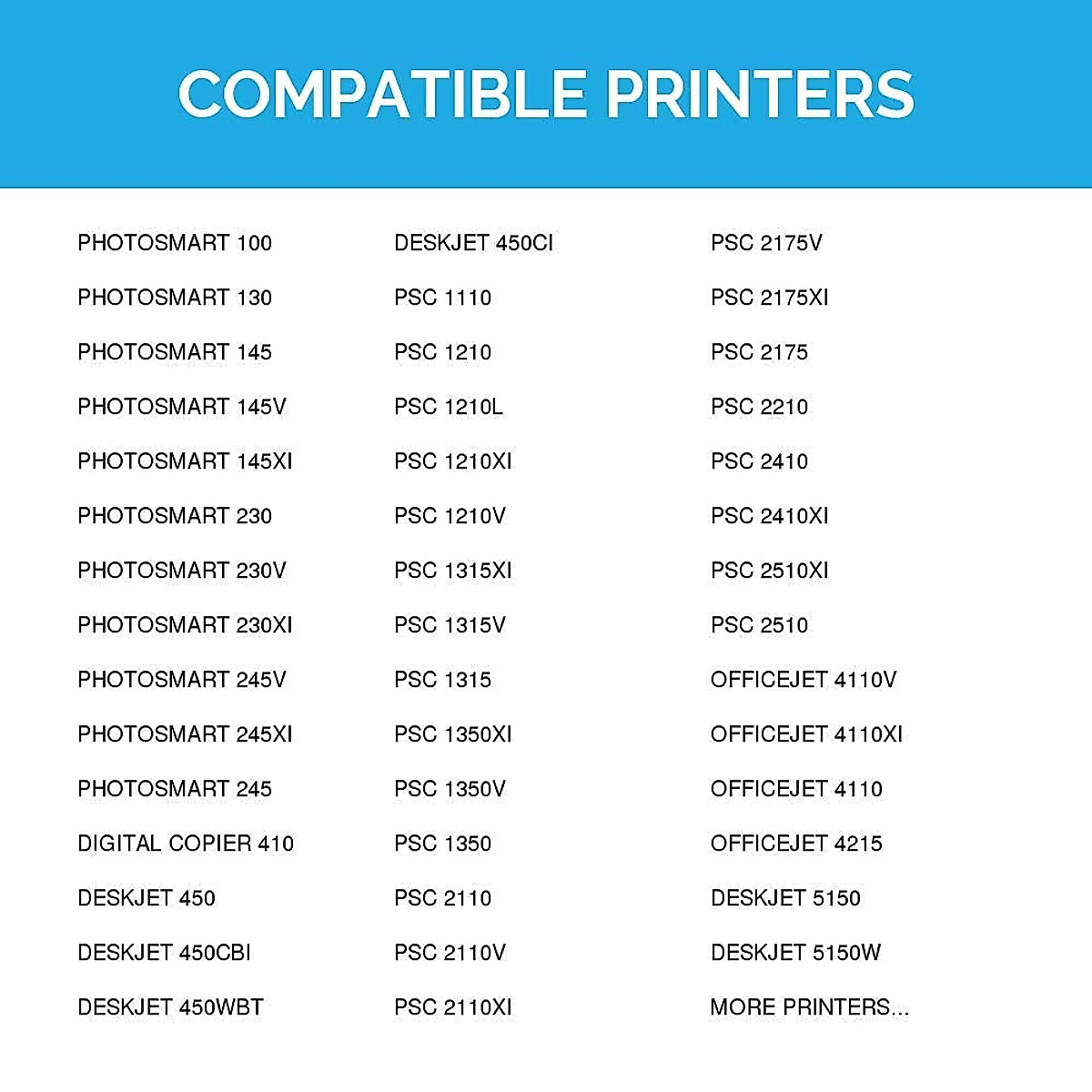 LD Remanufactured Ink Cartridge Replacement for HP 56 C6656AN (Black)