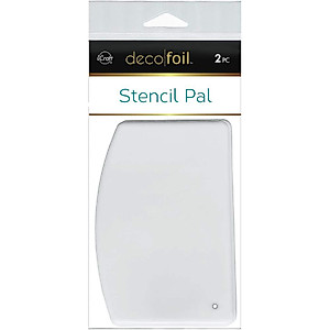 Deco Foil Double Rainbow Set - Rainbow Shattered Glass and Rainbow Specialty Transfer Sheets with Stencil Pals