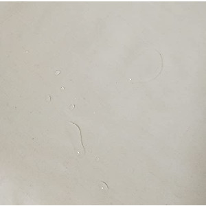 HUAYEE Rectangular Storage Bin Shelf Basket Canvas Fabric Toy Box,Waterproof Coating Nursery Hamper with Handles,Gift Basket for Home,Office,ClothesBooks(REC Gray stripe)