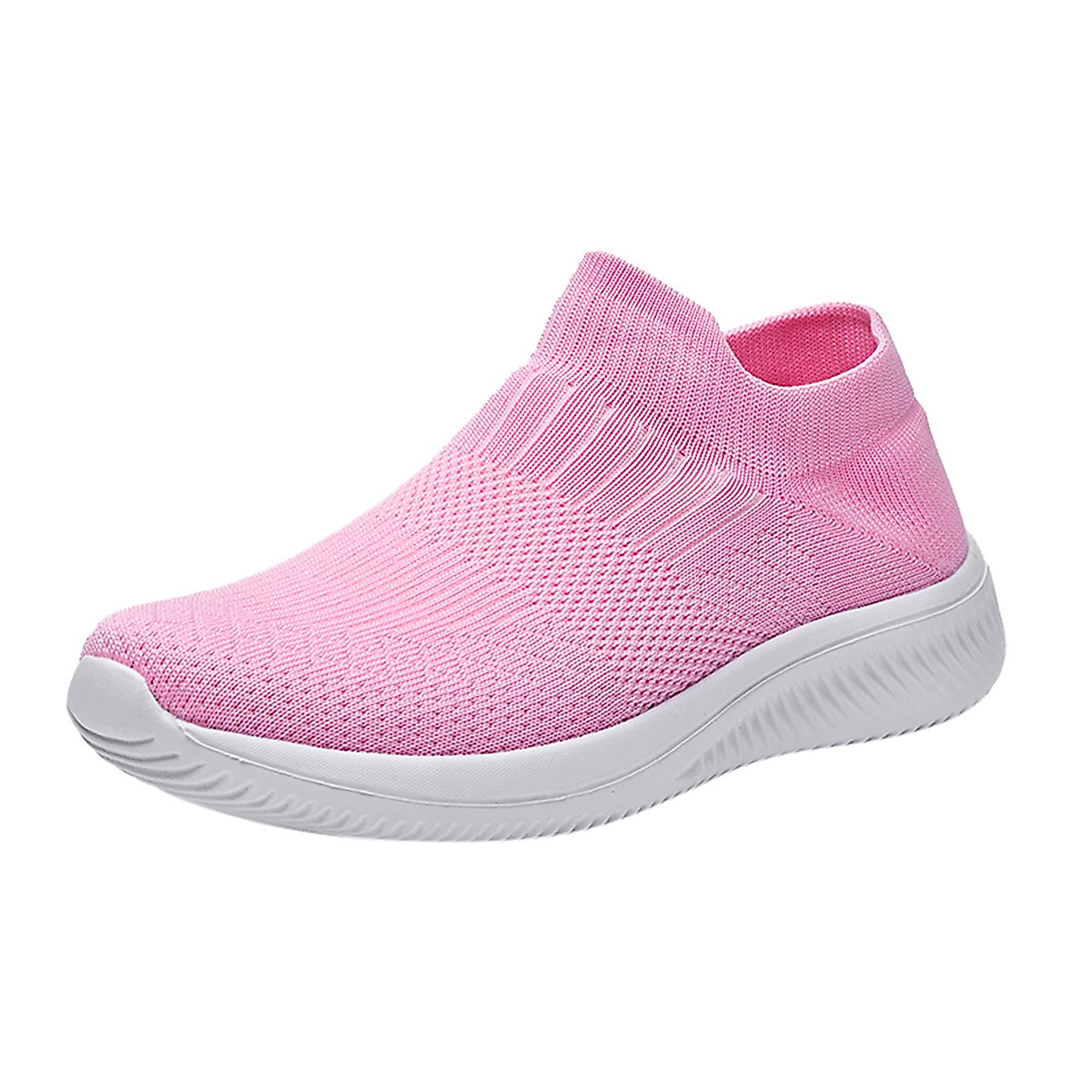 Breathable Running Shoes Breathable Mesh Sneaker Canvas Low Top Sneakers Slip On Trainers