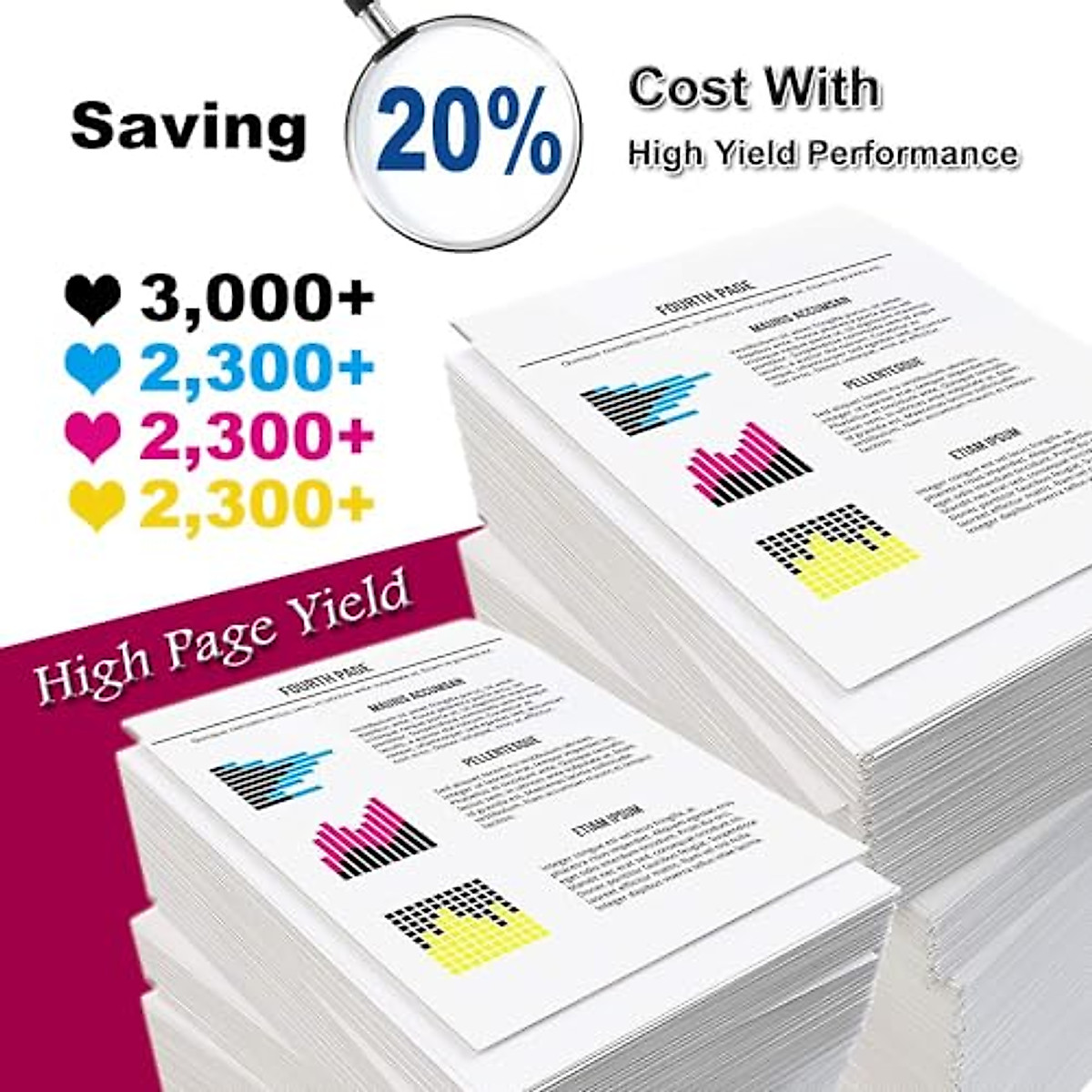 10-Pack (4BK/2C/2Y/2M) Compatible High Yield TN227 (TN-227BK TN-227C TN-227Y TN-227M) (With Chip) Printer Toner Cartridge use for HL-L3210CW L3230CDW L3270CDW L3290CDW L3230CDN MFC-L3710CW Printers