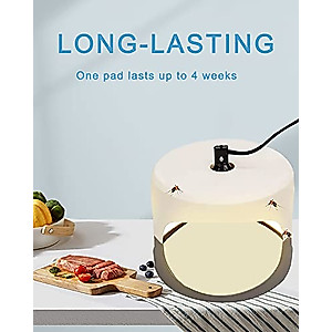 Flea Trap Refill Discs Sticky Pads 30 Pcs, 7.1 Inch Round Replacement Glue Boards for Victor The Ultimate and Other Flea Traps for Inside Your Home