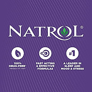 Natrol Melatonin Fast Dissolve Tablets, Helps You Fall Asleep Faster, Stay Asleep Longer, Easy to Take, Dissolve in Mouth, Strengthen Immune System, Maximum Strength, Strawberry Flavor, 10mg, 100Count