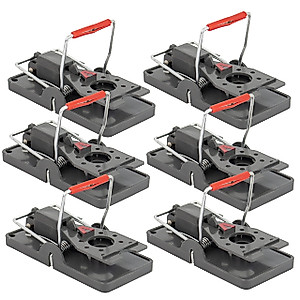 Victor M393SSR Power-Kill Easy Set Mouse Trap - 6 Reusable Mouse Traps