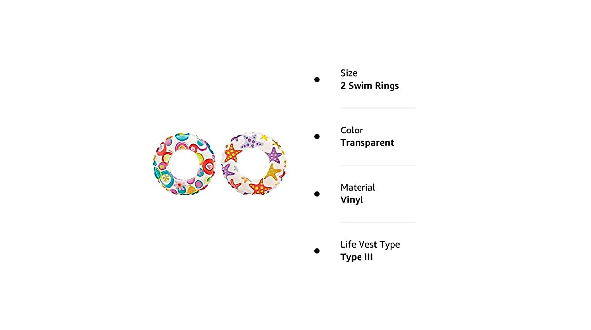 Intex Swim Rings - Fun Summer Float for Kids