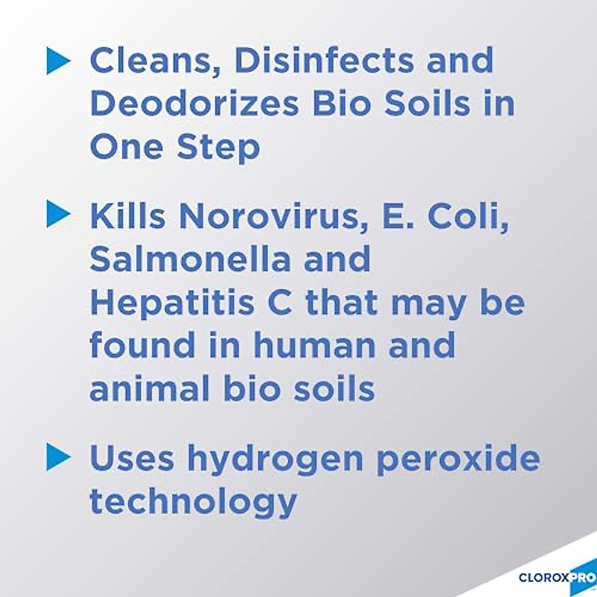CloroxPro Disinfecting Bio Stain & Odor Remover Pull Top, Healthcare Cleaning and Industrial Cleaning, Clorox Disinfectant Spray, 32 Ounces (Package May Vary) - 31911 (Pack of 1)
