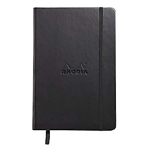 Rhodia A5 Webnotebook, Dot, Black (47391EX)