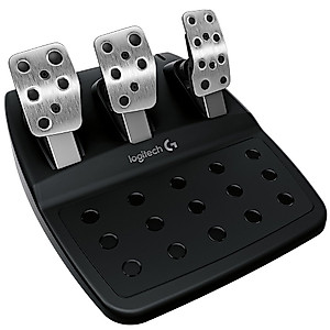 Logitech G920 Racing Wheel and Shifter Bundle for Xbox One and PC (Renewed)