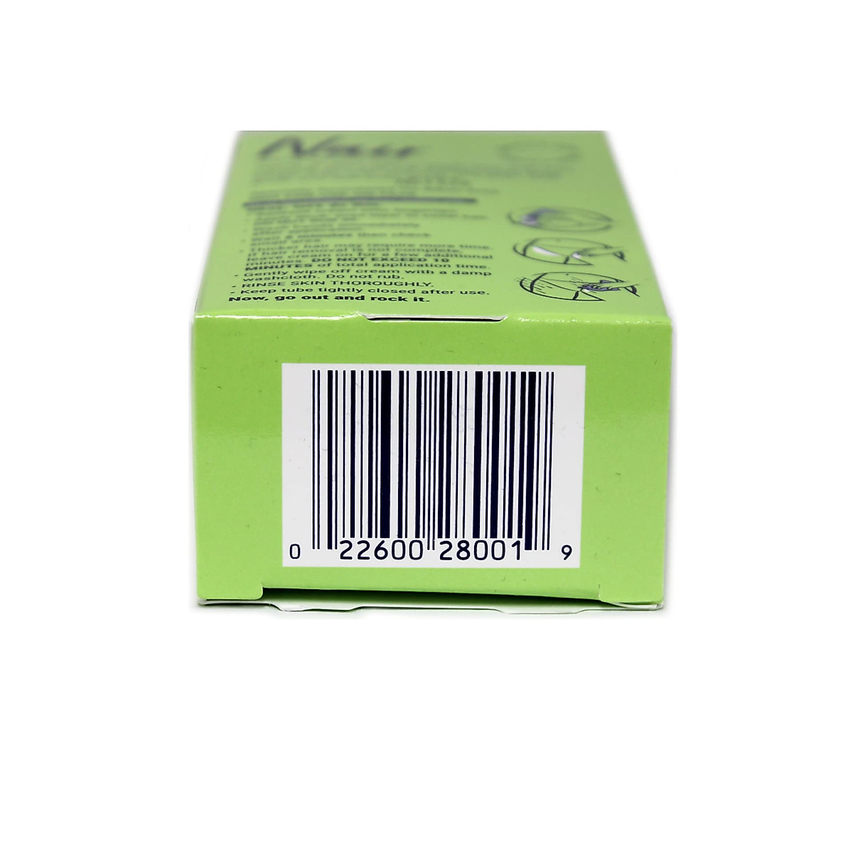 Nair Hair Remover, Sensitive Formula, Bikini Cream With Green Tea, 1.7 fl oz by Nair