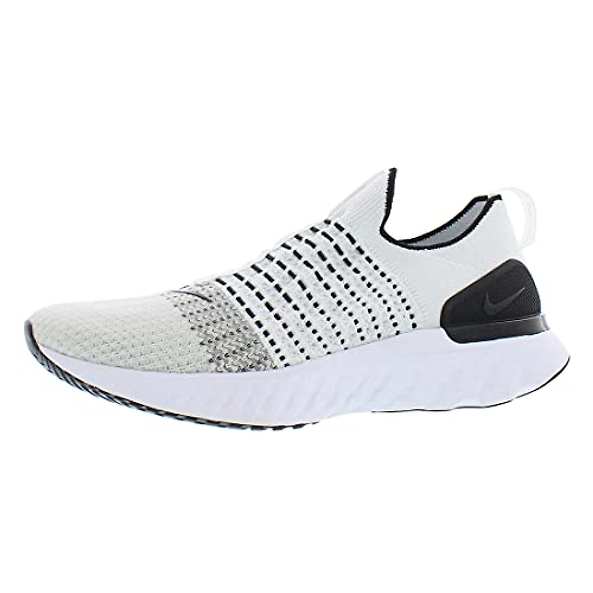 Nike Men's React Phantom Flyknit 2 Running Shoes White | Gray Size 11
