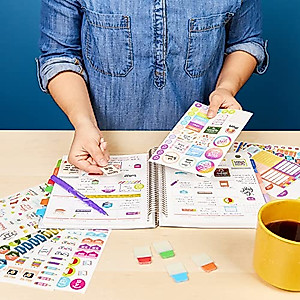Avery Teacher Planner Stickers Pack, 30 Sheets of Teacher Planner Stickers, Set of 1,430 Stickers for Your Planner, Journal or Calendar (6781)