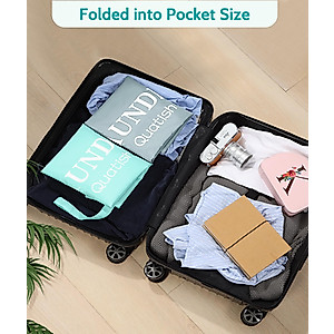 Quatish Travel laundry bags, 2 Pack Laundry Bag Travel, Portable Wet Bag Dirty Clothes Travel Bag, Washable and Small Laundry Bag with Handles, Travel Size Toiletries for Gym, Camping