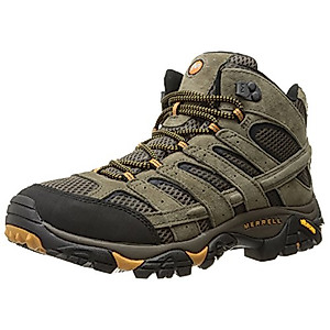 Merrell Men's Moab 2 Vent Mid Hiking Boot, Walnut, 13 M US