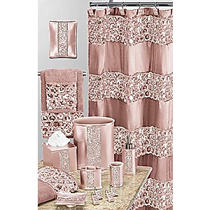 Popular Bath Sinatra Bath Set, 4PC, Blush