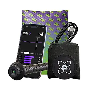 Diamond Kinetics SwingTracker Bat Sensor and Swing Analyzer with Free 1-Year Subscription for Baseball and Softball