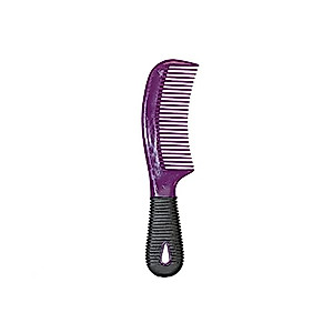 New The Epic Animal Rubber Grip Mane/Tail Comb Purple
