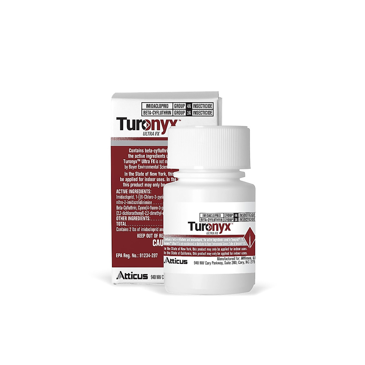 Turonyx Ultra FX Insecticide (8 mL) by Atticus – Compare to The Leading Brand – Pest Control for Indoor and Outdoor Use – Ants, Beetles, Roaches, Spiders, Fleas, Flies, Ticks