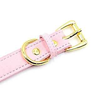 LEWECEEO PU Leather Bow Collar Necklace Choker with Bell Cat Cosplay Kitty Necklace Choker Collar for Women