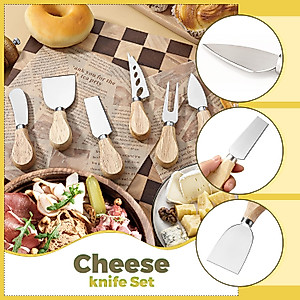 Charcuterie Boards Accessories Charcuterie Utensils Cheese Butter Spreader Knife Set Small Serving Tongs Forks and Spoons Dipping Bowls Honey Dippers Toothpick Flags for Party Platter Making