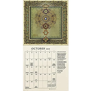 Celtic Blessings 2023 Wall Calendar: Illuminations by Michael Green